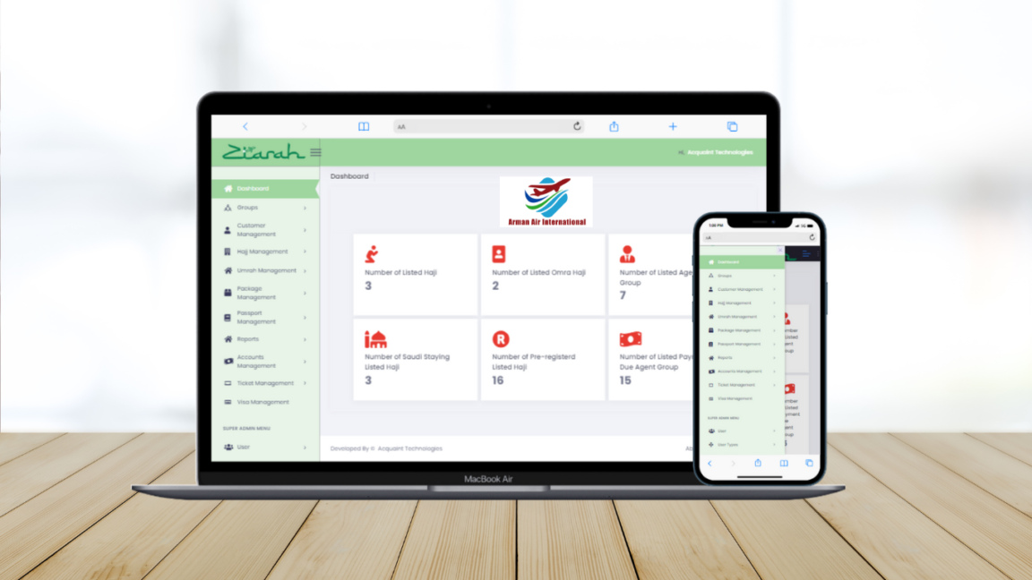 Portfolio - Acquaint Technologies